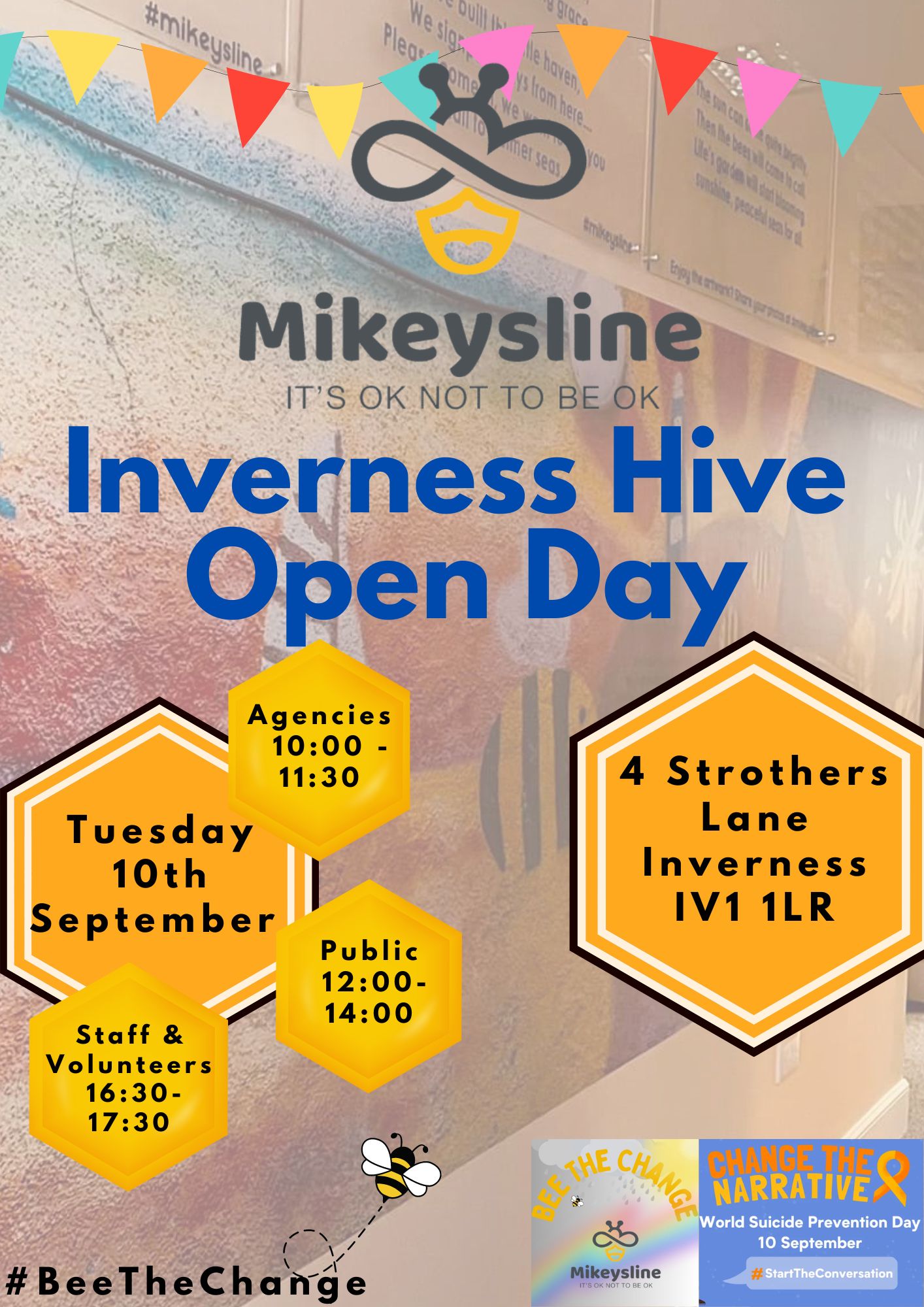Mikeysline Open Day for World Suicide Prevention Day – Highland Mental ...